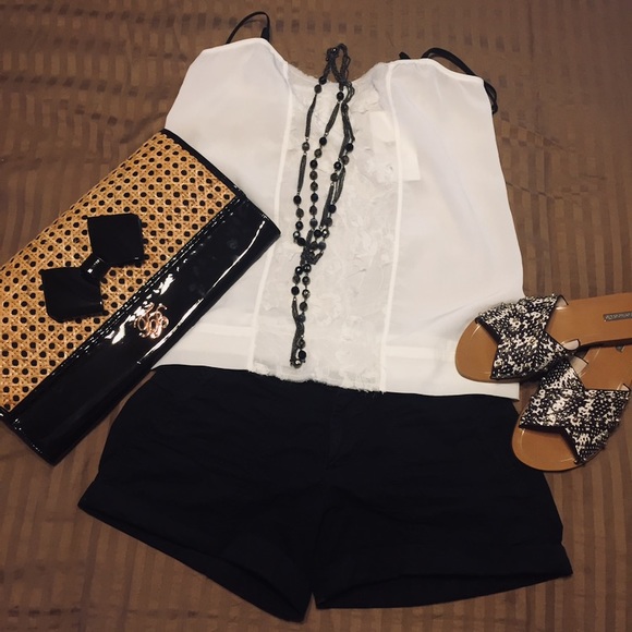 Calvin Rucker | Tops | Retail 345 Calvin Rucker White Lace | Poshmark